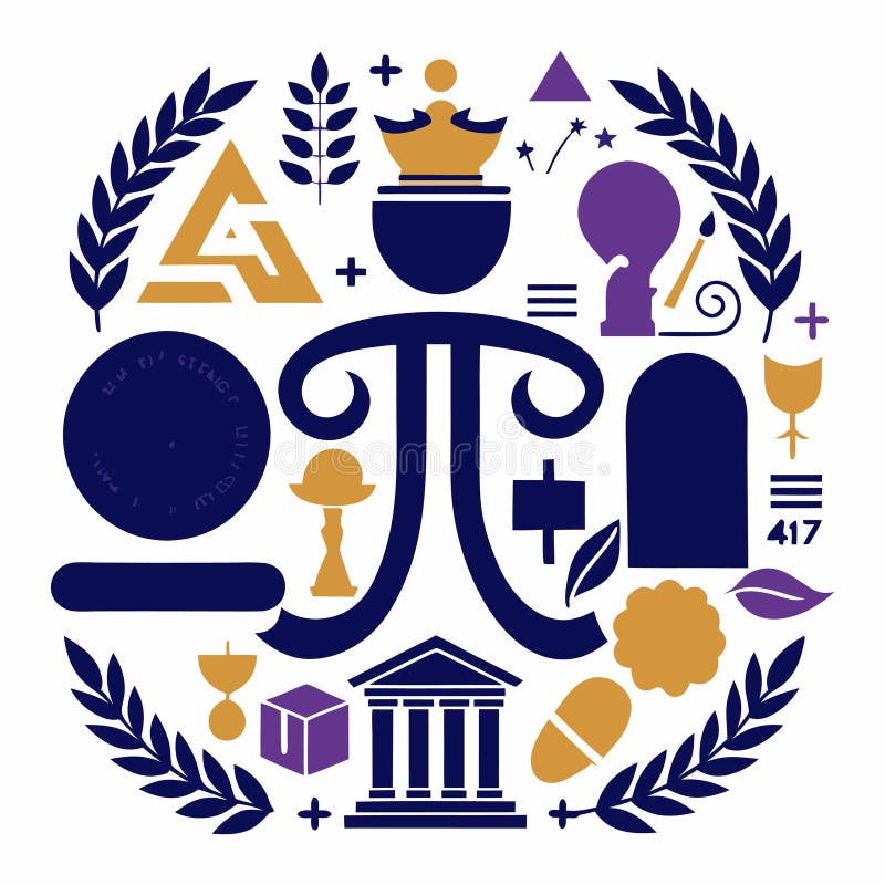 Greek Signs and Symbols Tattoo Different Greek Letter Stock ...