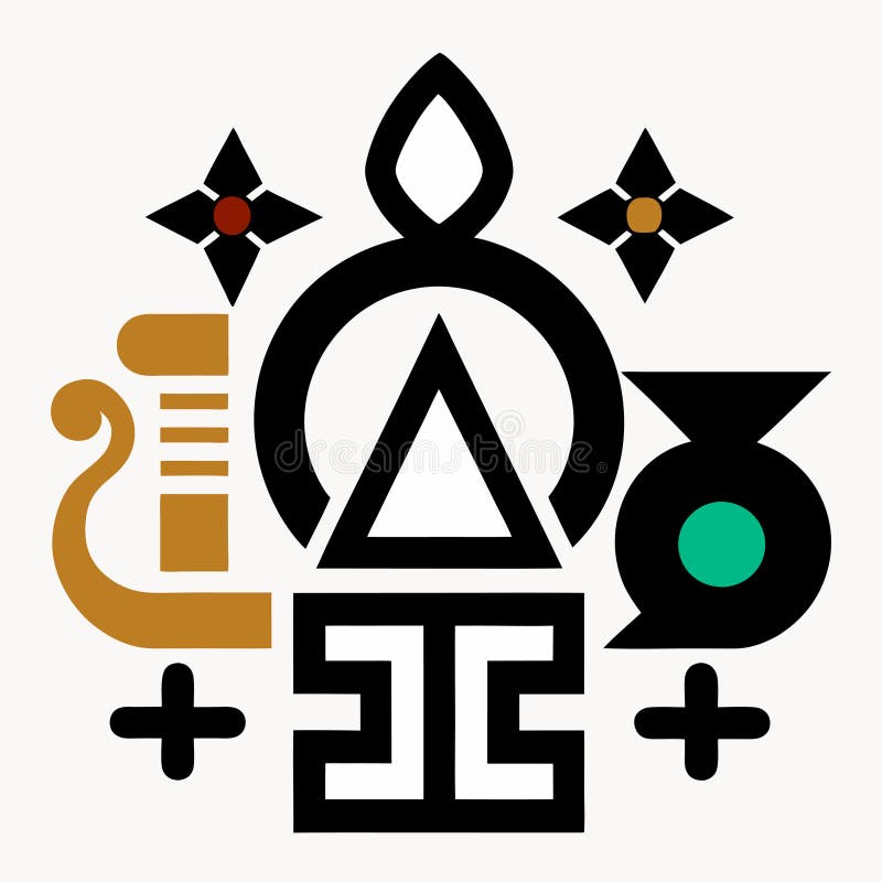 Greek Signs and Symbols Tattoo Different Greek Letter Stock ...