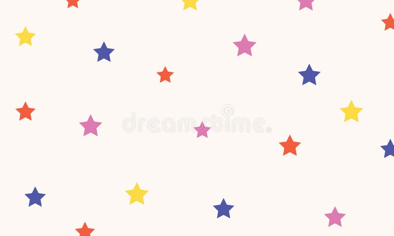 Background Star Random Colorful Unique Design Stock Vector ...