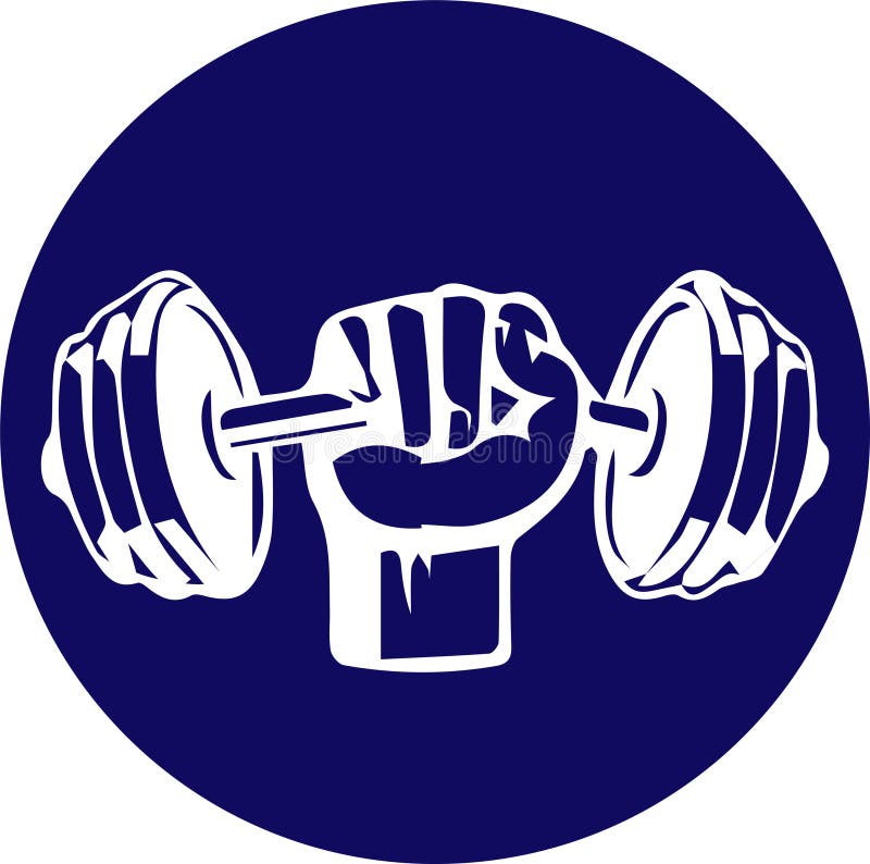Fitness Gym Workout Muscle Strenght Vector File Eps Icon Symbol ...
