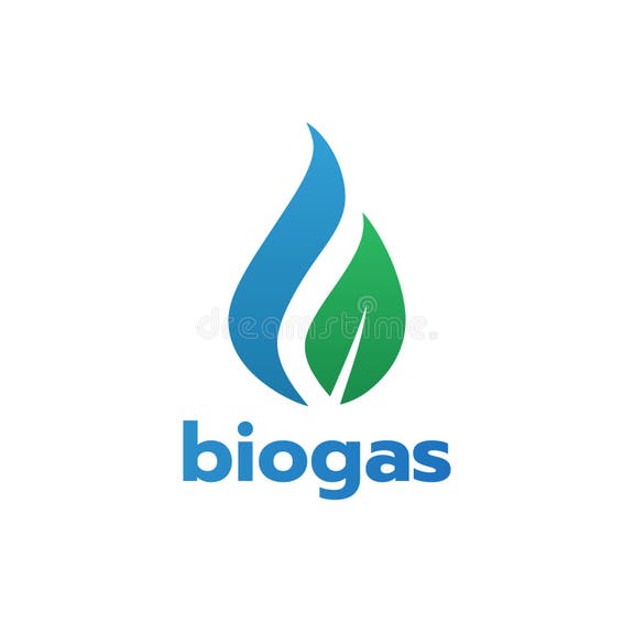Biogas Logo. Oil and Gas Logo Design. Industrial or Factory Design ...