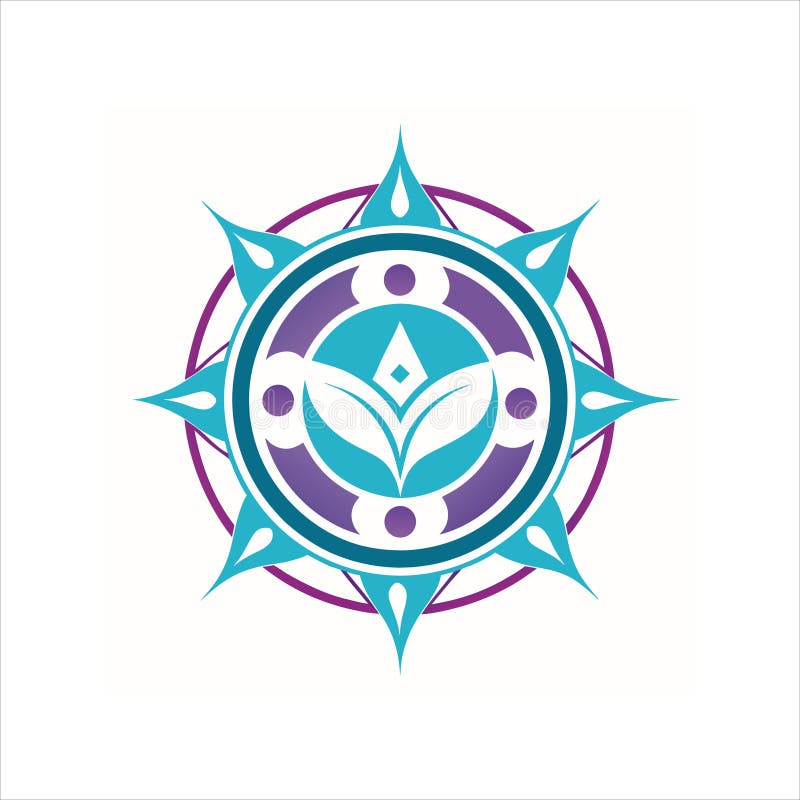 Spirit of Gaia Mandala Vector Icon for Logo Design Stock Vector ...