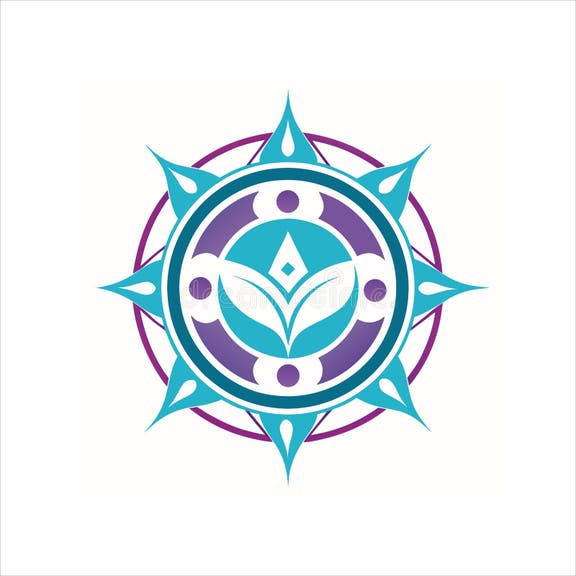 Spirit of Gaia Mandala Vector Icon for Logo Design Stock Vector ...
