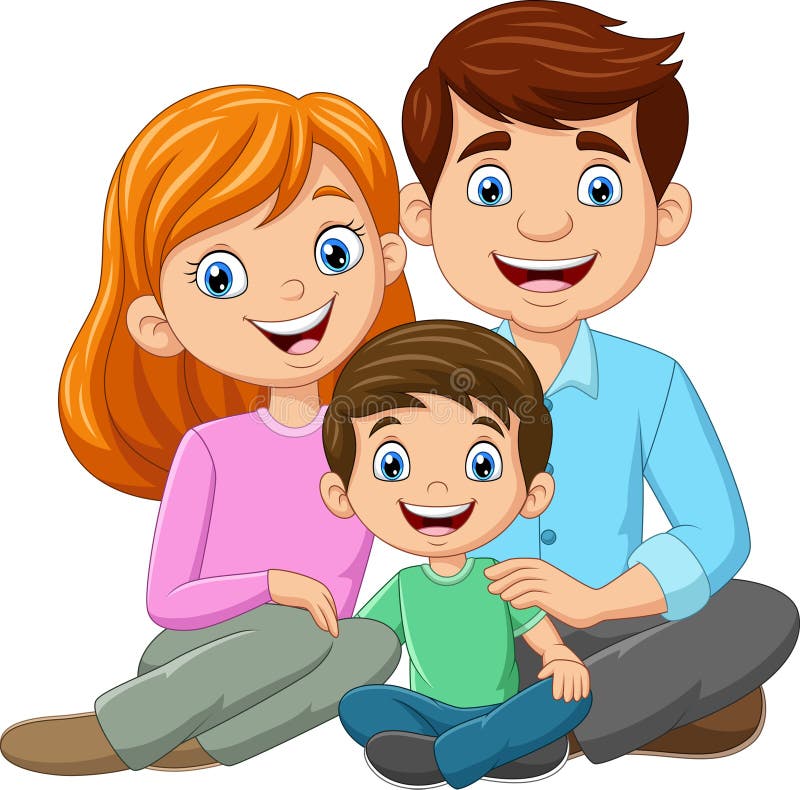 Small Family Happy Family Posters