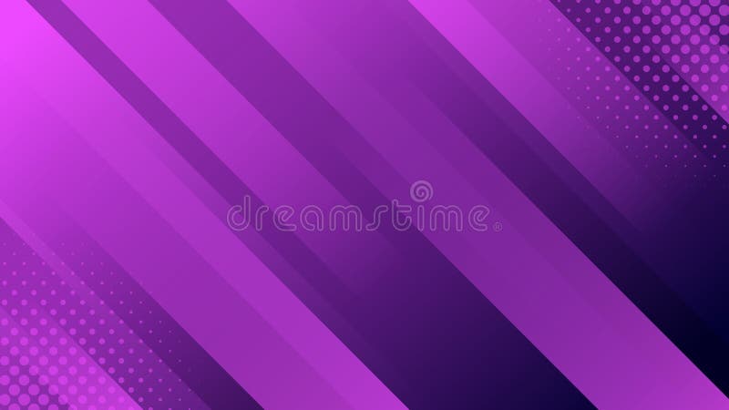 Purple Abstract Dynamic Background with Halftone. Gradient Diagonal ...