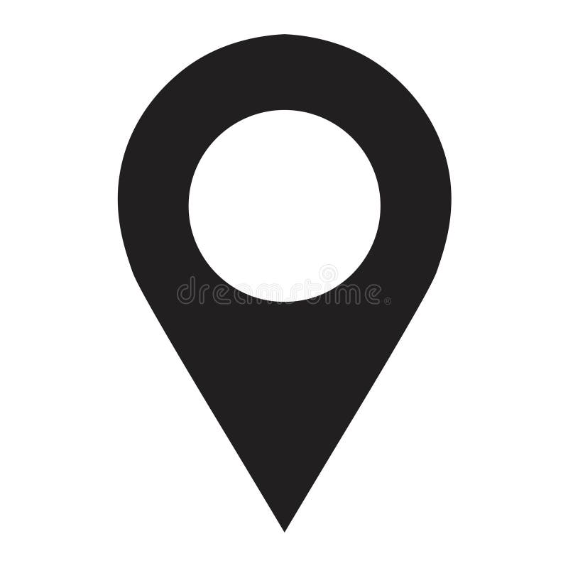 Map Pin. Icon for Design. Easily Editable Stock Vector - Illustration ...