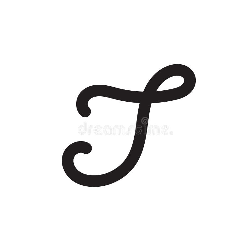 Logo Letter J Luxury Premium Elegant with Blank Background Stock Vector ...