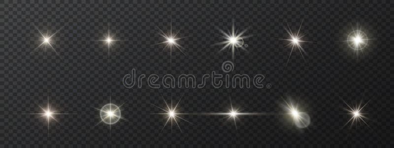 Shine Lens Flare Sparkle Lighting Effect. Glowing Lights Effect, Flare ...