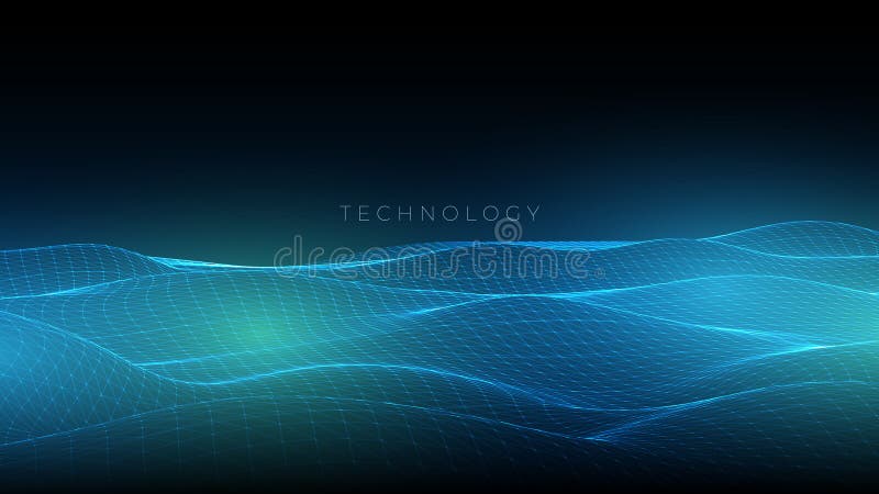 3d Isometric Technology Background. Data Concept Vector Background ...