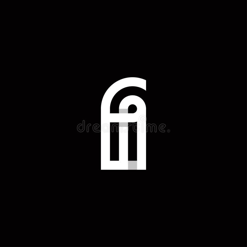 Alphabet Initials Logo IF, FI, I and F Stock Vector - Illustration of ...