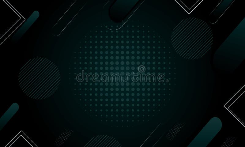 Dark Halftone Abstract Background Geometry Shine Lines. Stock Vector ...