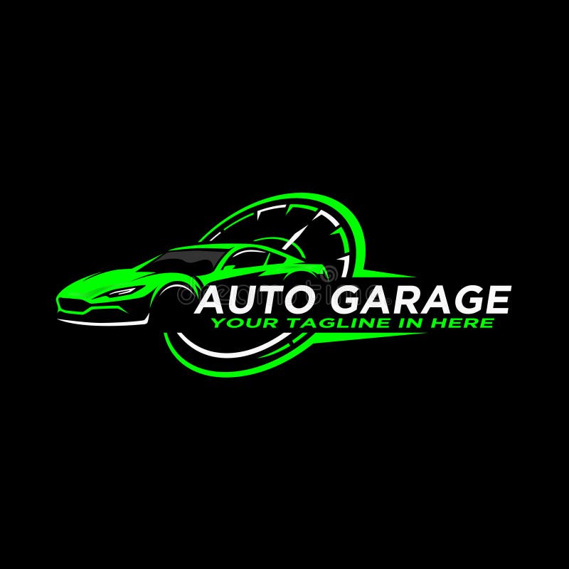 Creative Car Repair Garage Logo Vector Stock Illustration ...