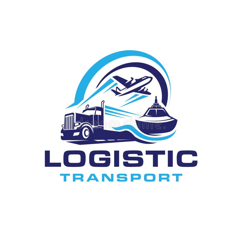 Creatife Vector of Truck Cargo Service Logo Stock Illustration - Illustration of truck, cargo ...