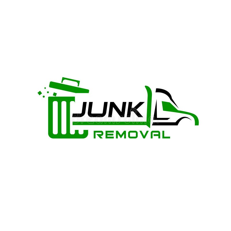 Junk Removal Logo Pro Vector Stock Illustration - Illustration of ...
