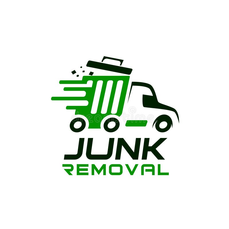 Junk Removal Logo Pro Vector Stock Illustration - Illustration of ...