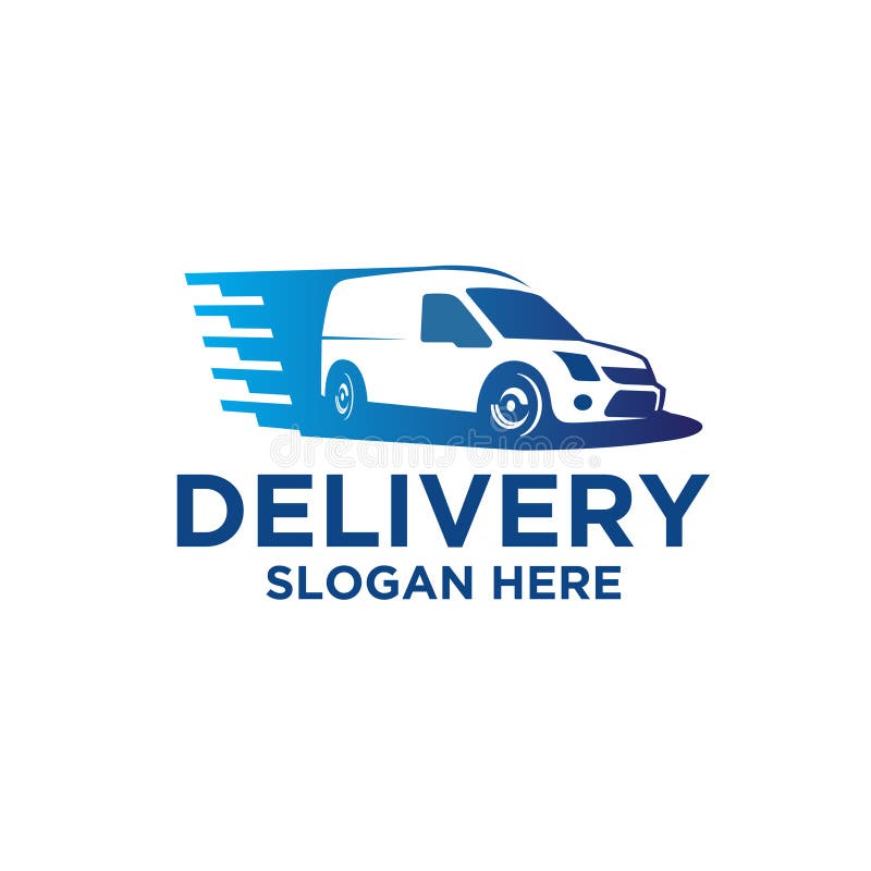 Delivery Car Logo Pro Vector Stock Illustration - Illustration of ...