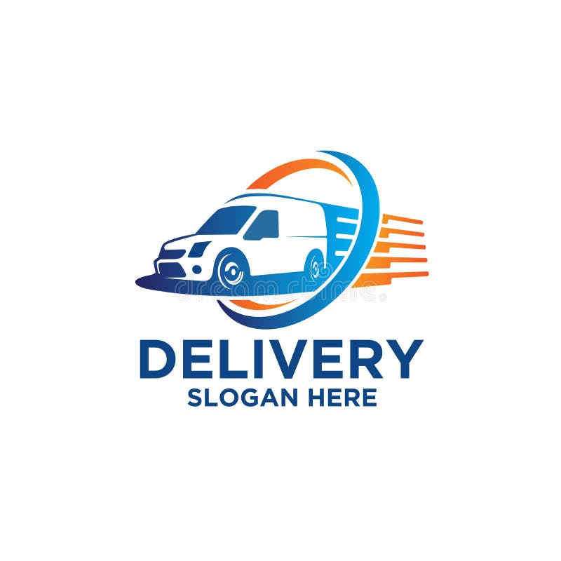 Delivery Car Logo Pro Vector Stock Illustration - Illustration of ...