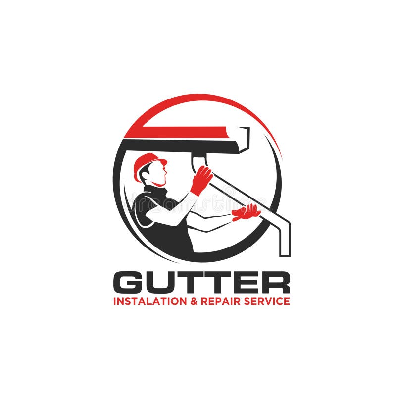 Gutter Home Logo Pro Vector Stock Illustration - Illustration of home ...