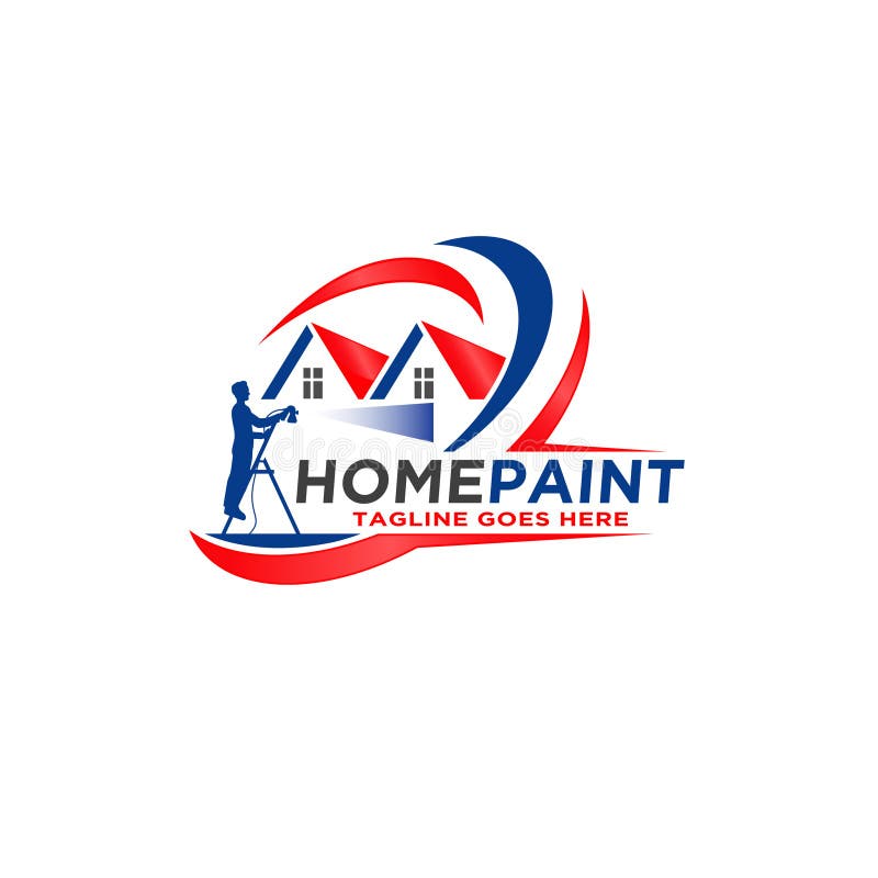 Creative Vevtor of Paint House Service Logo Stock Illustration ...