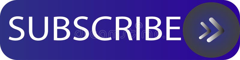 Subscribe Button Blue Vector File Eps Illustration on White Background ...