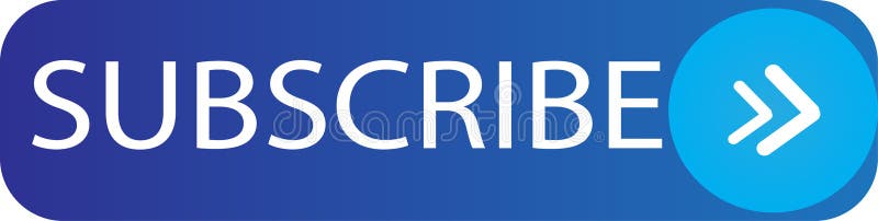Subscribe Button Blue Vector File Eps Illustration on White Background ...