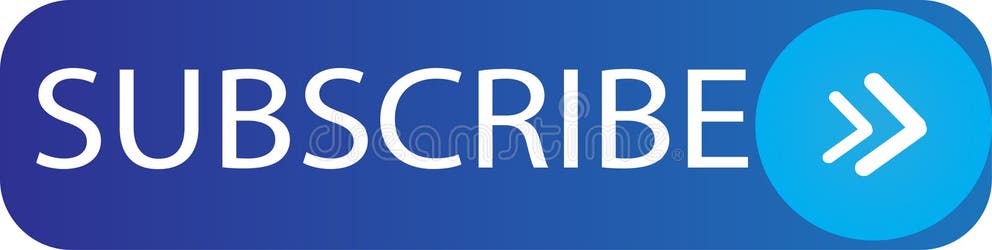 Subscribe Button Blue Vector File Eps Illustration on White Background ...