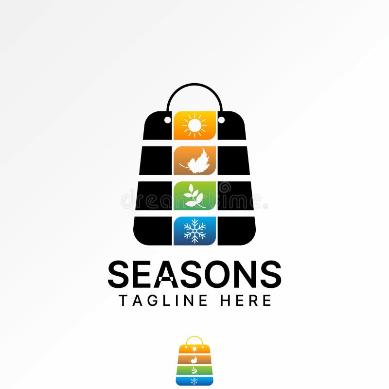 Logo Design Graphic Vector Stock Image Graphic Buy Store Shopping Bag ...