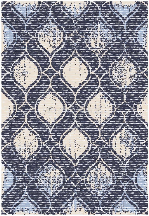 Geometrical Carpet Vector Modern Pattern with Trending Colors in High ...