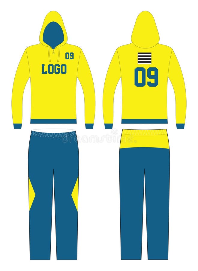 Track Top Track Suit Mock Up Templates Vector Stock Vector ...
