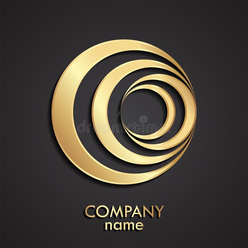 Abstract Concentric Circles Logo Stock Illustrations – 1,175 Abstract ...