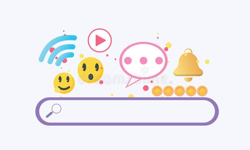 Concept of Web Development and Coding. Stock Vector - Illustration of ...