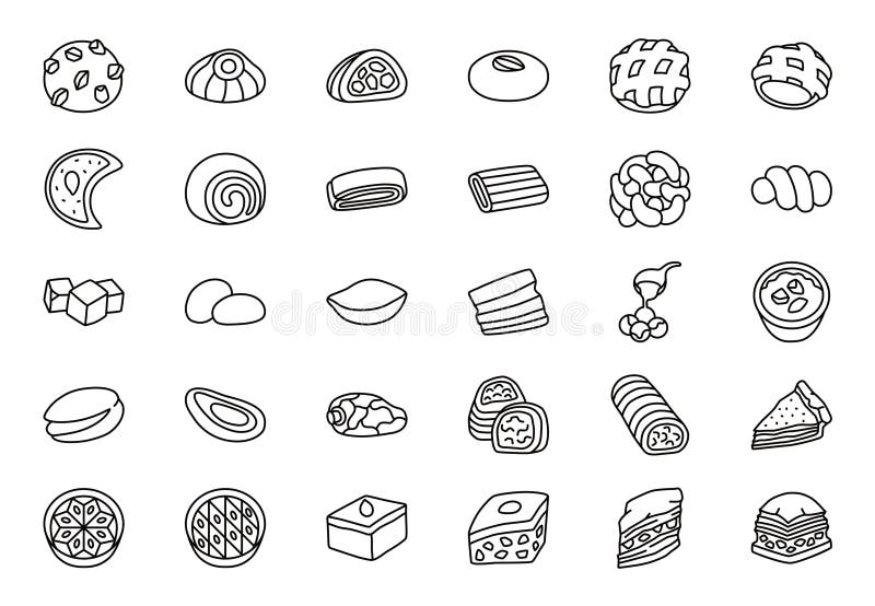 Arabic Desserts Stock Illustrations – 809 Arabic Desserts Stock ...