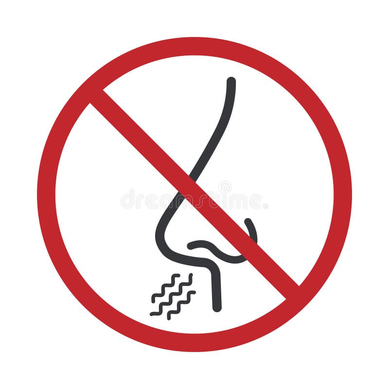 Symbol, Sign, Simple, Body, Danger, Pollution, Smell Icon Stock Vector ...