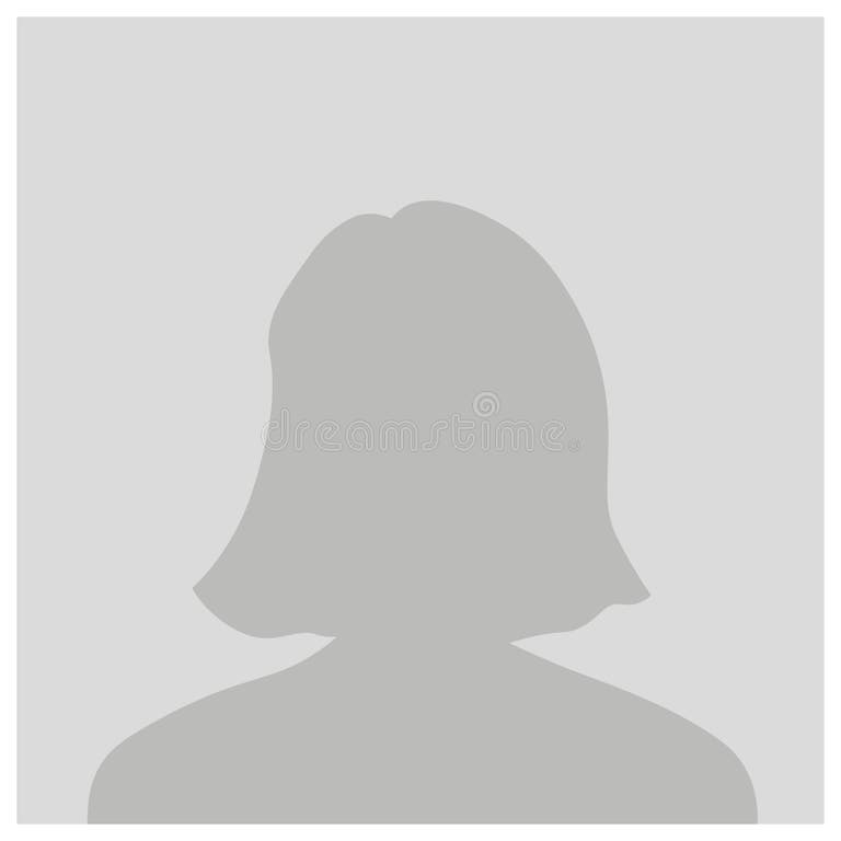 Default Avatar Profile Icon. Gray Placeholder Woman Stock Vector ...