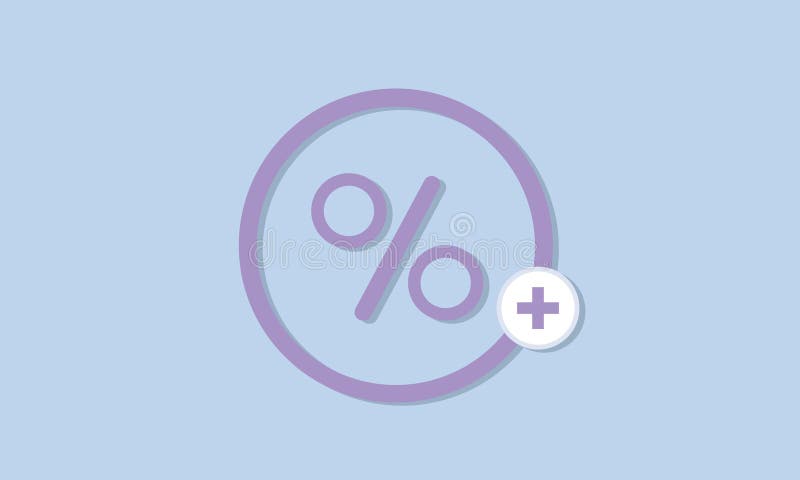 Discount bonus icon stock vector. Illustration of line - 360566777