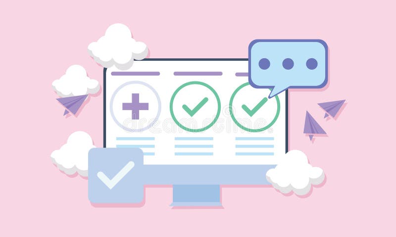 Business Graphics Tasks Scheduling Concept. Realistic Vector ...