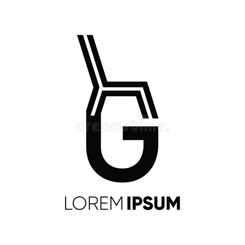 Letter G Chair Furniture Logo Design Vector Icon Symbol Graphic Image ...