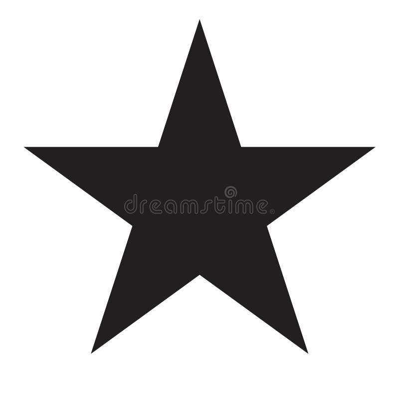 Star Icon Vector Symbol Illustration. Stock Vector - Illustration of ...