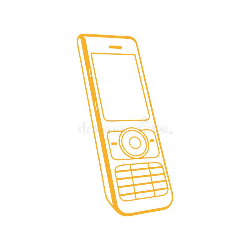 Keypad Smartphone Outline Stock Illustrations – 393 Keypad Smartphone ...