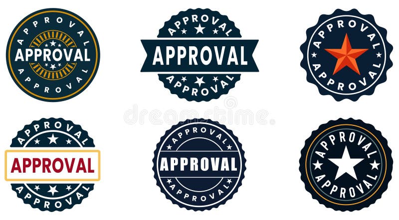 Stamp Logo, Approval Seal, Approval, Stamp Icon, Verification Badge ...