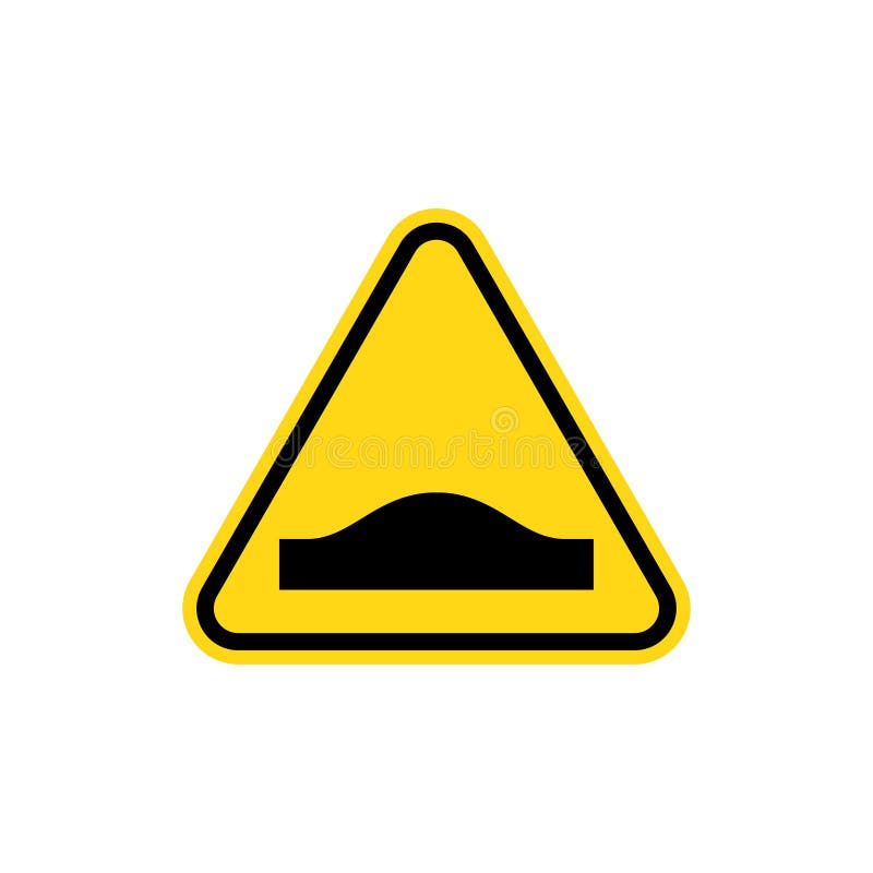 Caution Speed Ramps Ahead Warning Signs. Speed Bumps Ahead Warning Sign ...