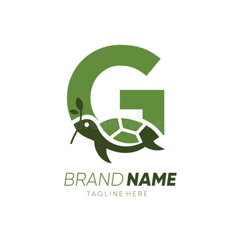 Letter G Turtle Logo Design Vector Icon Graphic Emblem Symbol Image ...