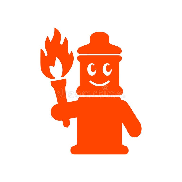 Torch Light Illustration Vector Graphic Art Stock Vector - Illustration ...