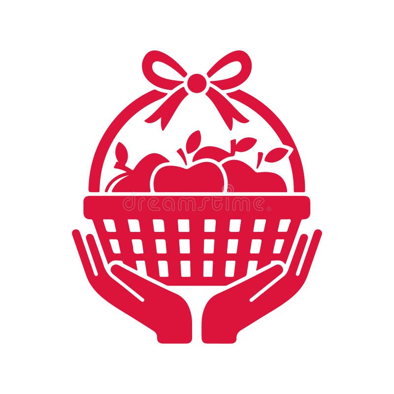 Simple Basket Vector Illustration Design Stock Vector - Illustration of ...