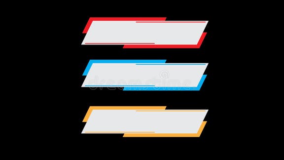 Simple and Cool Text Box Design Stock Illustration - Illustration of ...