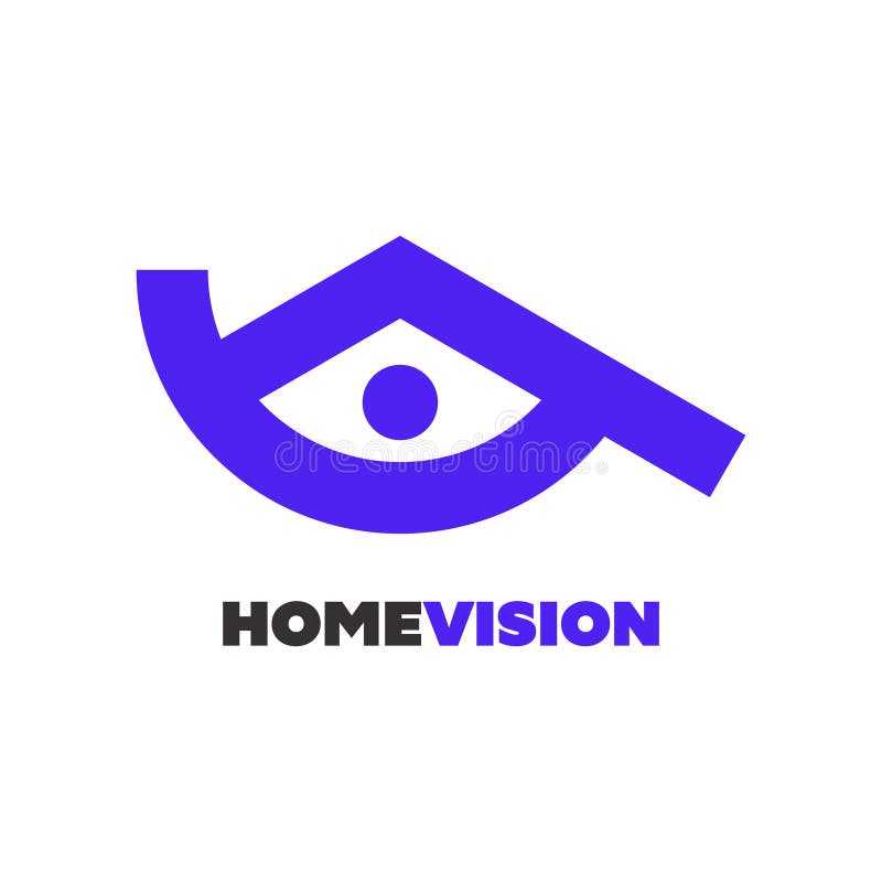 Home vision logo stock vector. Illustration of logotype - 363877760