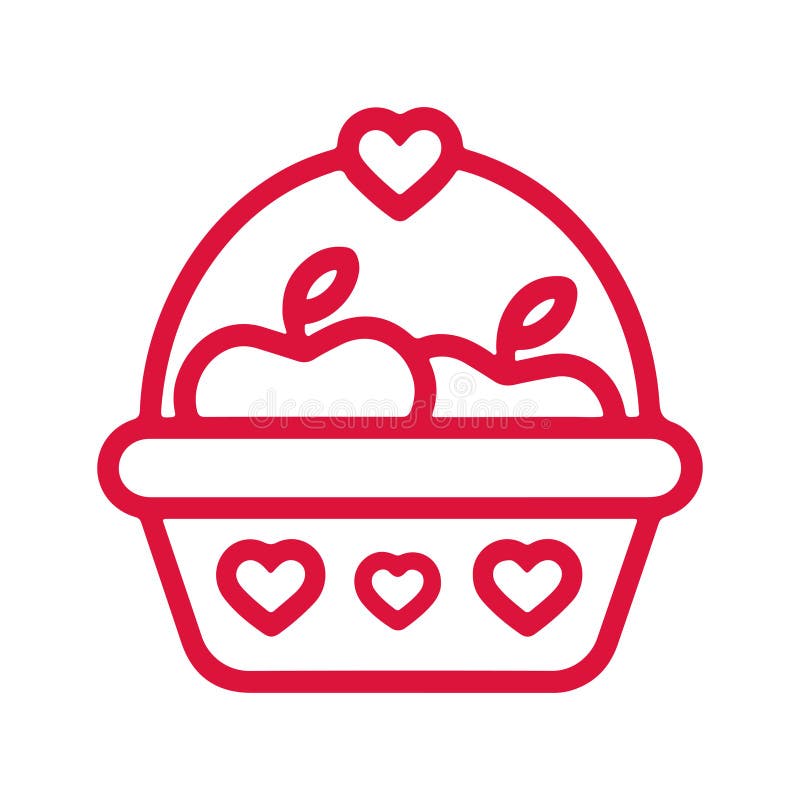 Simple Basket Vector Illustration Artwork Stock Vector - Illustration ...