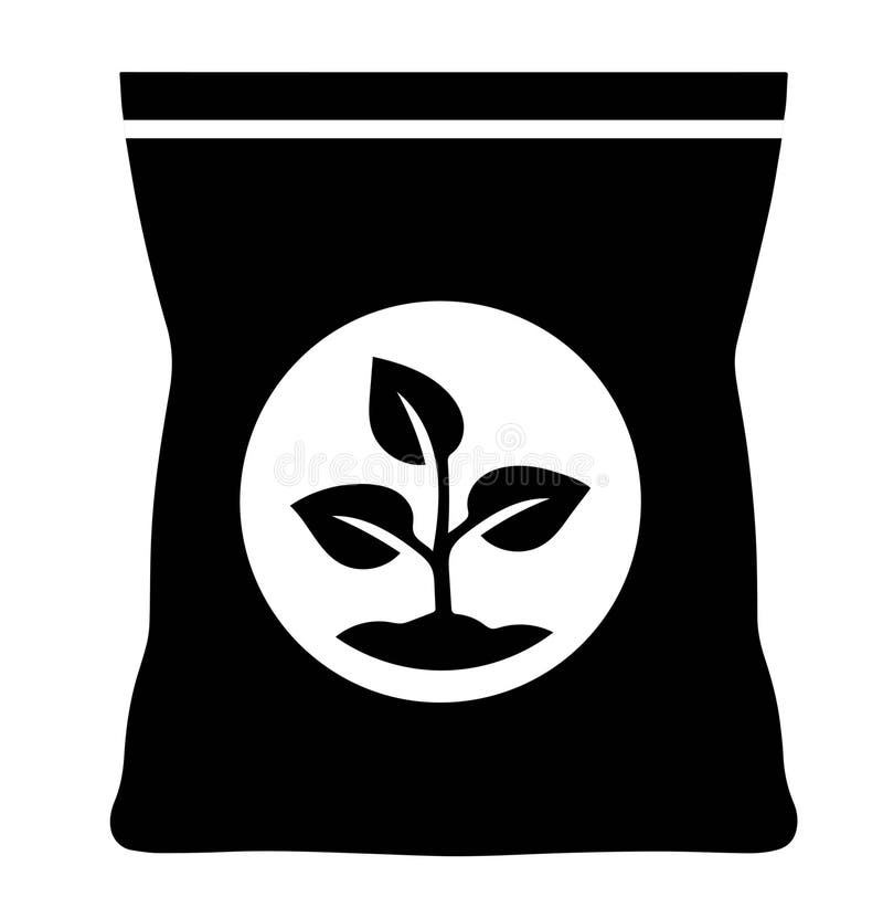 Fertilizer icon stock illustration. Illustration of icon - 364138501