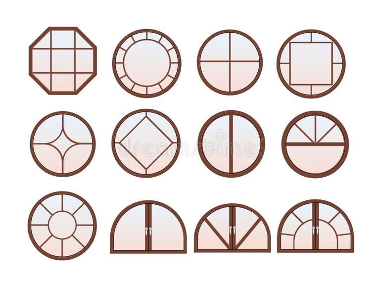 Houses Round Windows Types. Exterior and Interior Design, Home ...