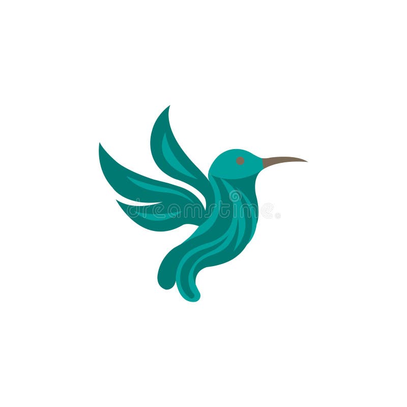 Bird logo icon vector . stock illustration. Illustration of artwork ...